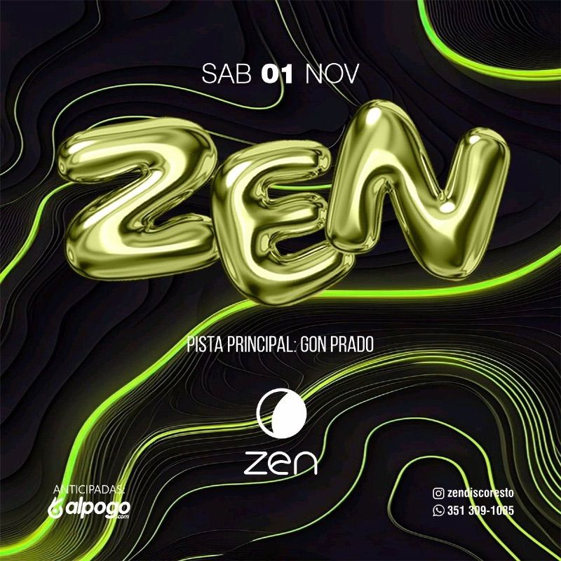 ZEN DISCO | SAB 01 NOV LINK FREE | Alpogo.com