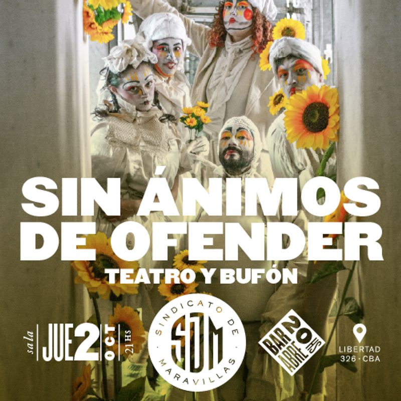 Sin ánimos de ofender en Sindicato de Maravillas | Alpogo.com